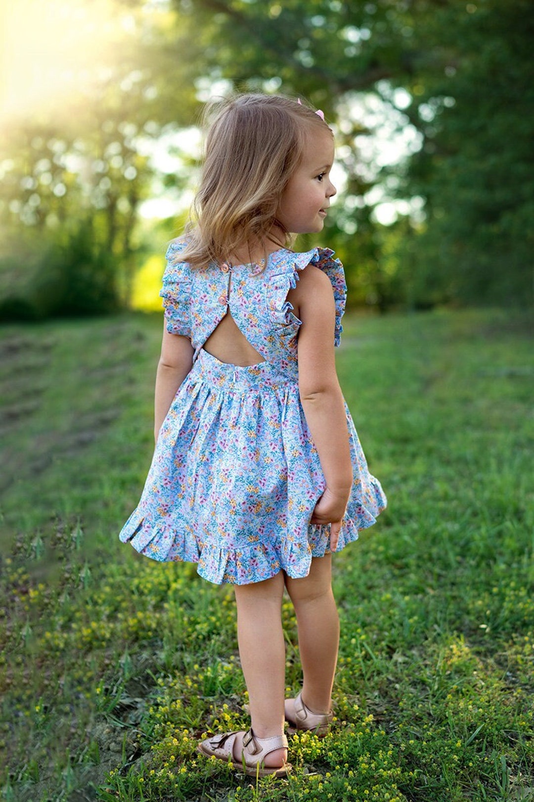 Easton Dress PDF Sewing Pattern, Including Sizes 12 Months - 14 Years ...