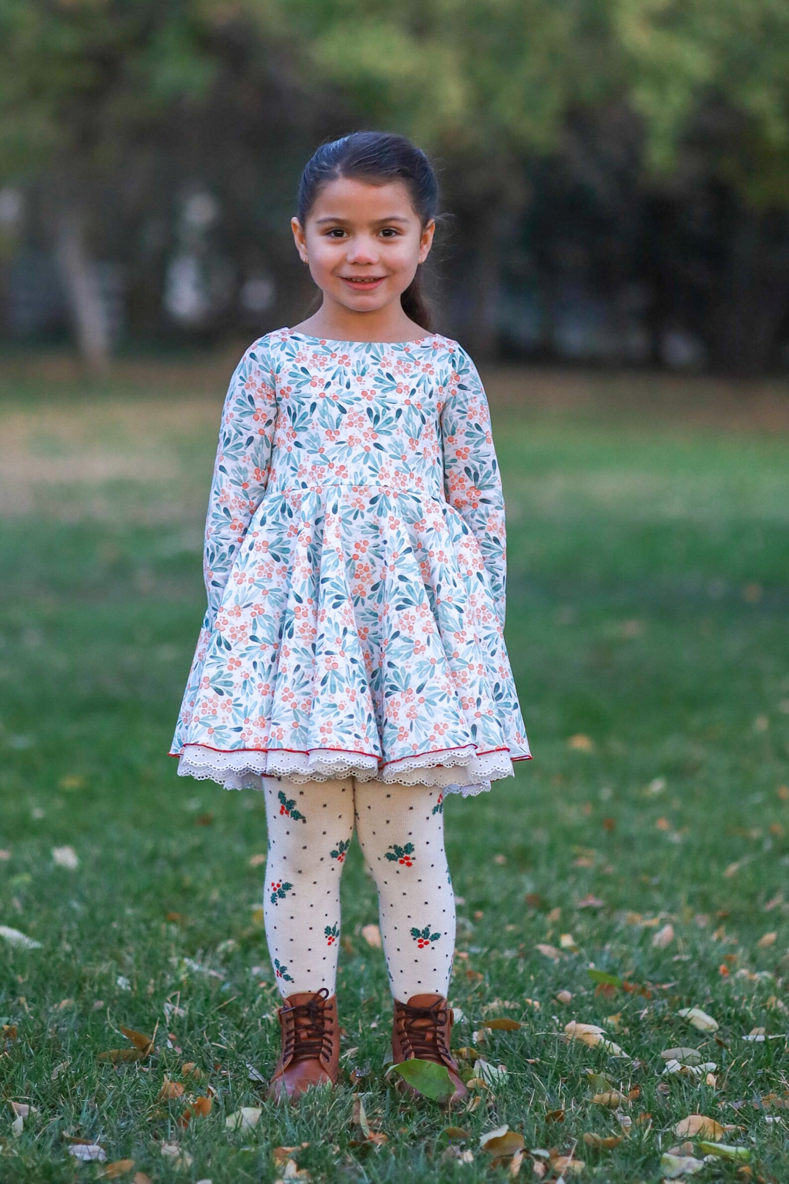 Meredith Dress PDF Sewing Pattern, Including Sizes 12 Months - 14 Years ...