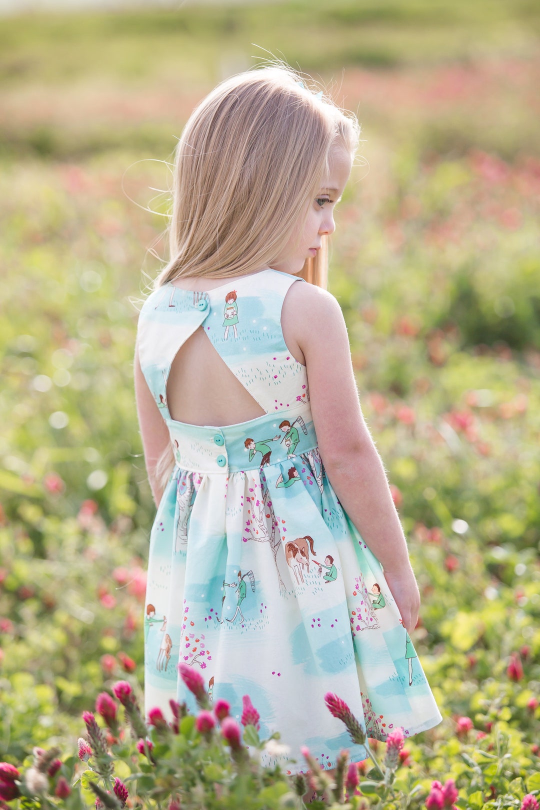 Birmingham Dress and Top PDF Sewing Pattern, Including Sizes 12 Months ...