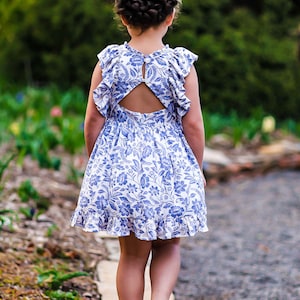 Easton Dress PDF Sewing Pattern, Including Sizes 12 Months - 14 Years ...