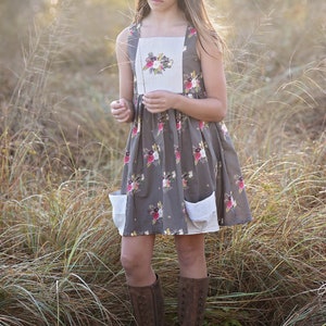 Siena Dress and Top PDF Sewing Pattern, Including Sizes 12 Months - 14 ...