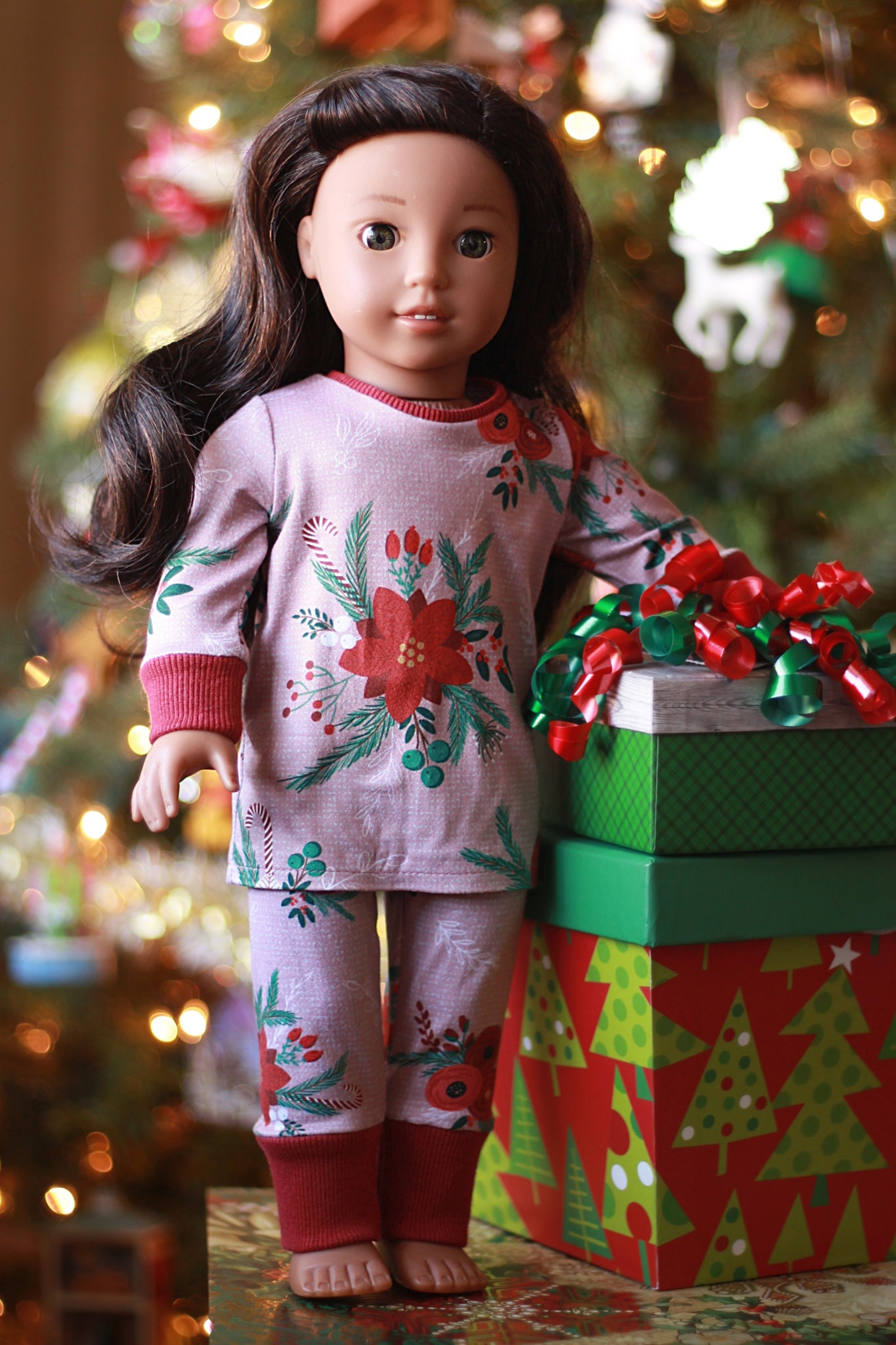 Lassen Doll Pajama PDF Sewing Pattern Including Doll Sizes - Etsy