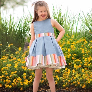 Solin Dress PDF Sewing Pattern, Including Sizes 12 Months - 14 Years ...