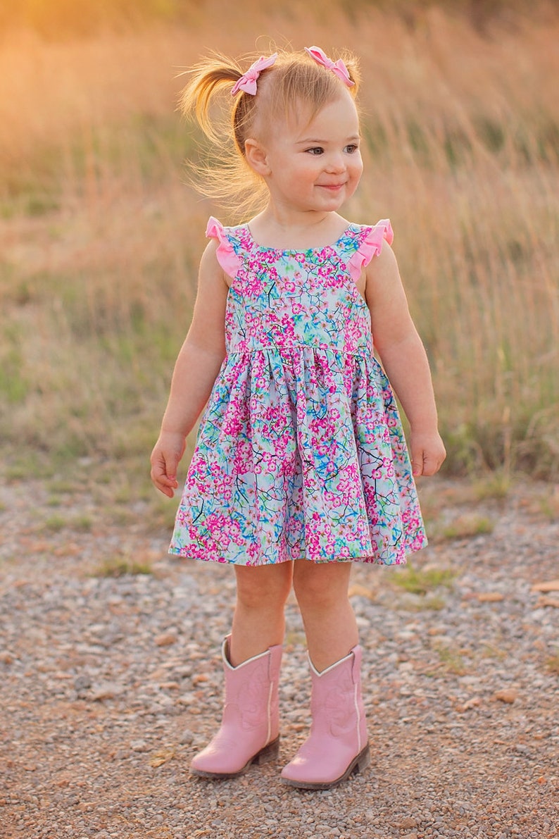 Katy Dress PDF Sewing Pattern, Including Sizes 12 Months - 14 Years ...