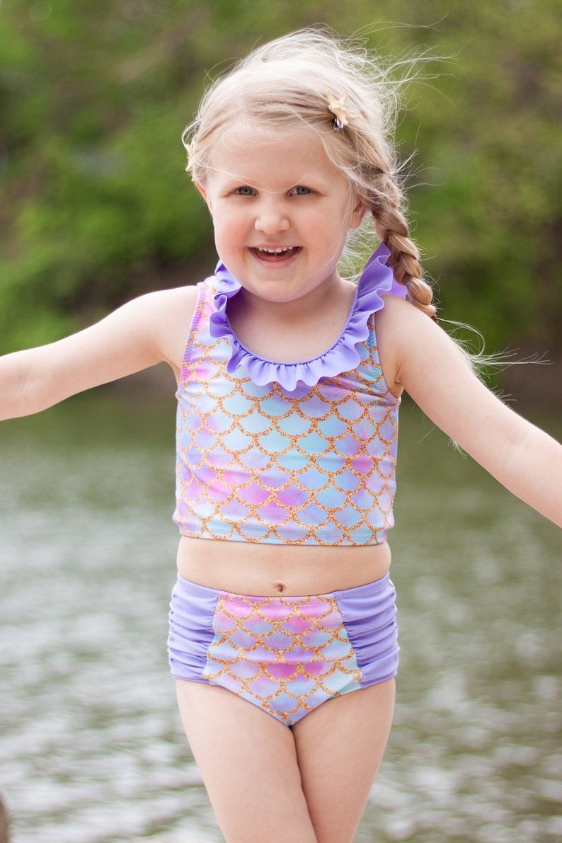Sanibel Two Piece Swimsuit Pdf Sewing Pattern Including Sizes Etsy