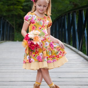 London Dress and Top PDF Sewing Pattern, Including Sizes 12 Months - 14 ...