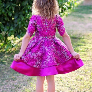 Lane Dress PDF Sewing Pattern, Including Sizes 12 Months - 14 Years ...