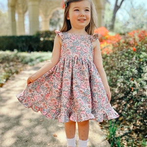 Katy Dress PDF Sewing Pattern, Including Sizes 12 Months - 14 Years ...