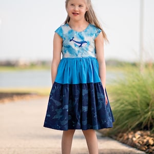 Destin Dress PDF Sewing Pattern, Including Sizes 12 Months - 14 Years ...