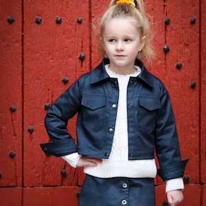 Detroit Unisex Shacket PDF Sewing Pattern, Including Sizes 12 Months ...