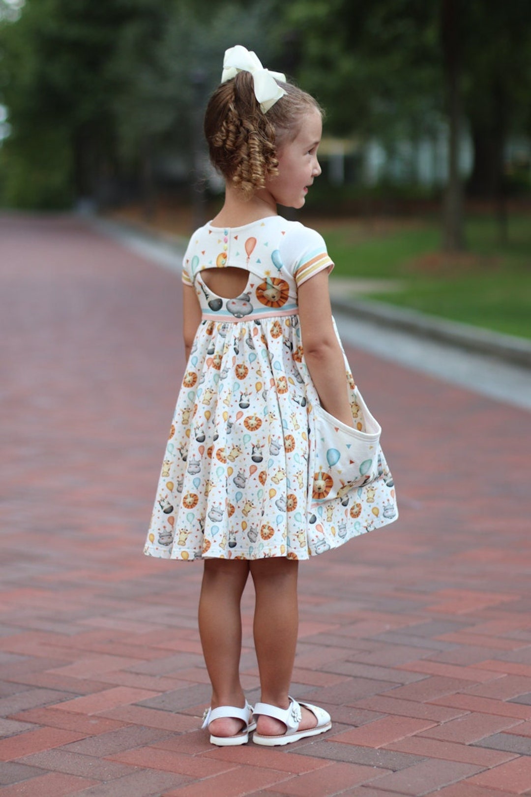Perry Dress PDF Sewing Pattern, Including Sizes 12 Months - 14 Years ...
