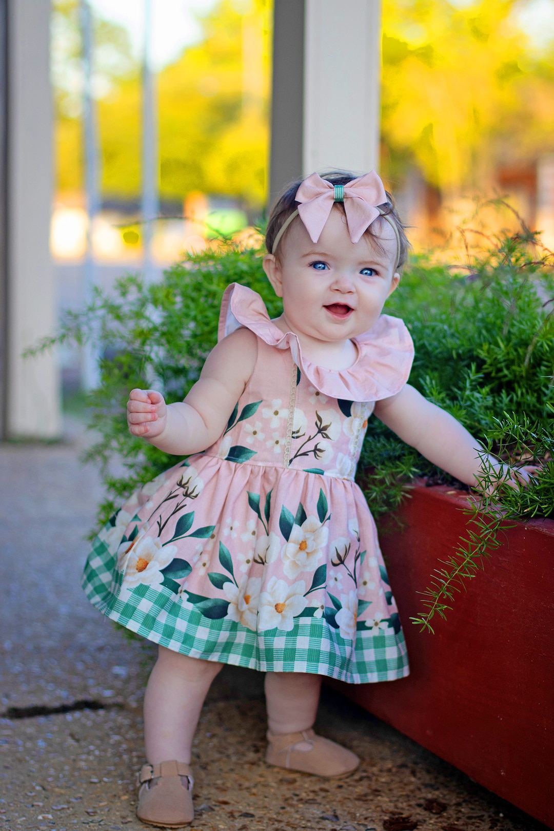 Toledo Baby Dress PDF Sewing Pattern, Including Sizes Newborn 4 Years ...