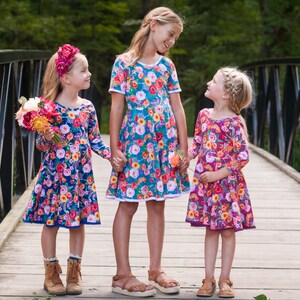 London Dress and Top PDF Sewing Pattern, Including Sizes 12 Months - 14 ...