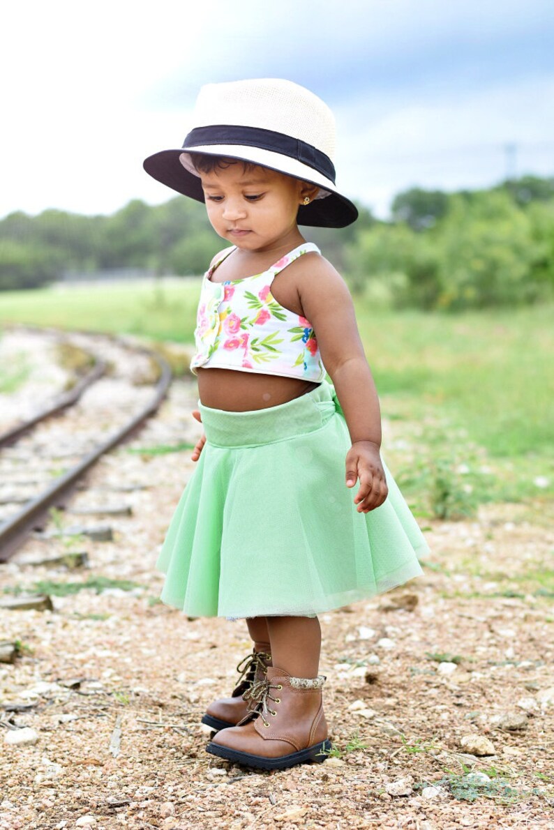 Sarasota Baby Dress, Top and Crop Top PDF Sewing Pattern, Including ...