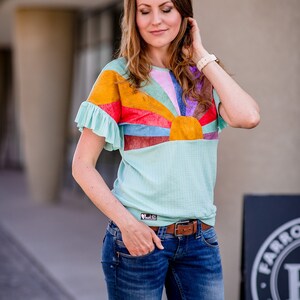 Paper Pieced Sunray Quilting PDF Pattern, Including Sizes XS, S, M and ...