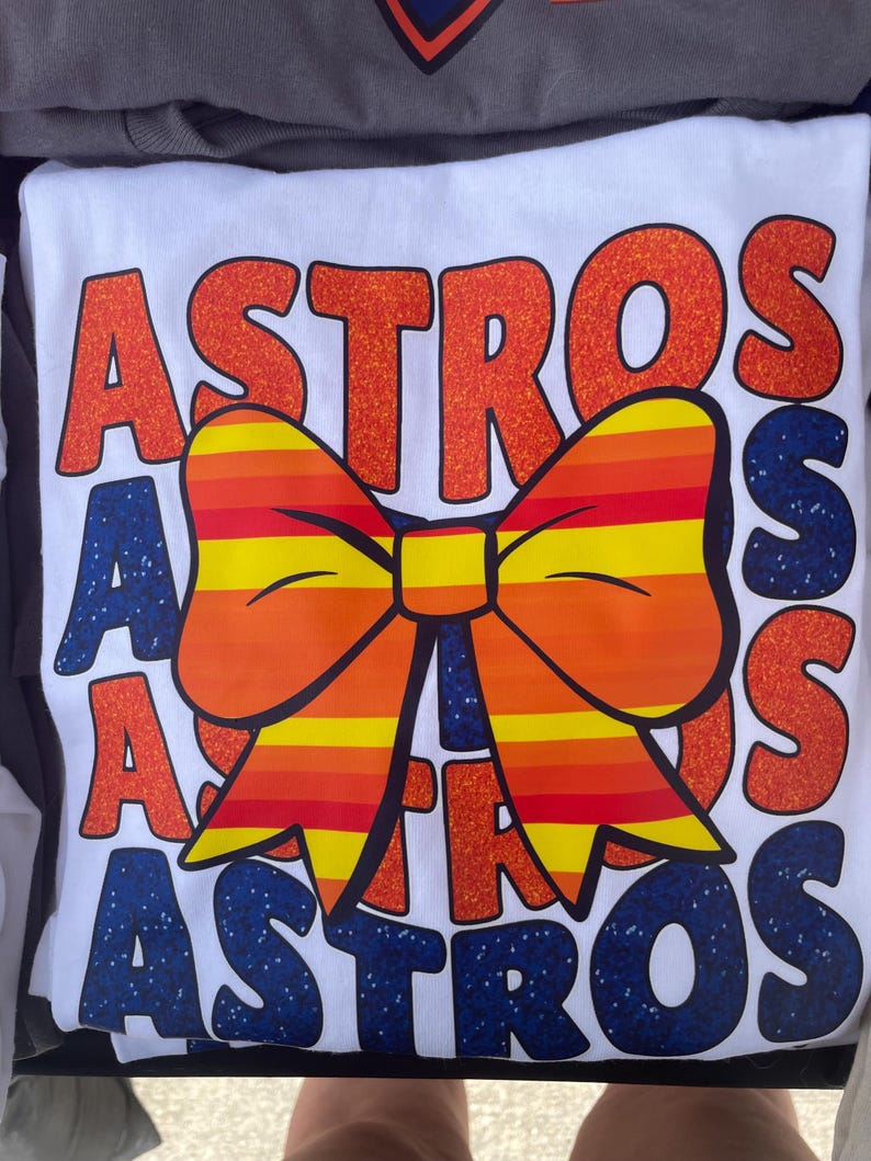Houston Astros With Bow - Etsy