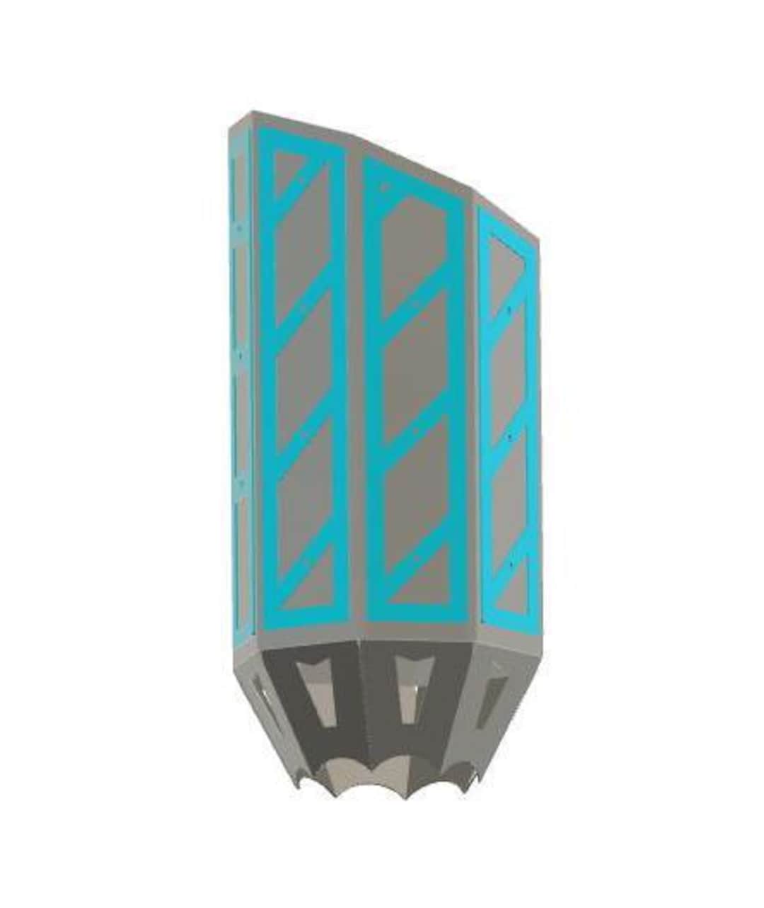 4" to 8" Octagon Exhaust Tip DXF - Etsy