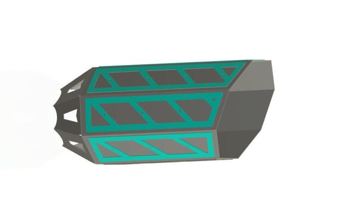 5" to 10" Octagon Exhaust Tip DXF - Etsy
