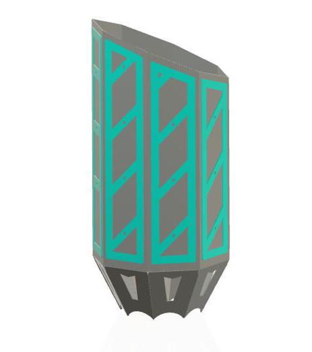 5" to 10" Octagon Exhaust Tip DXF - Etsy