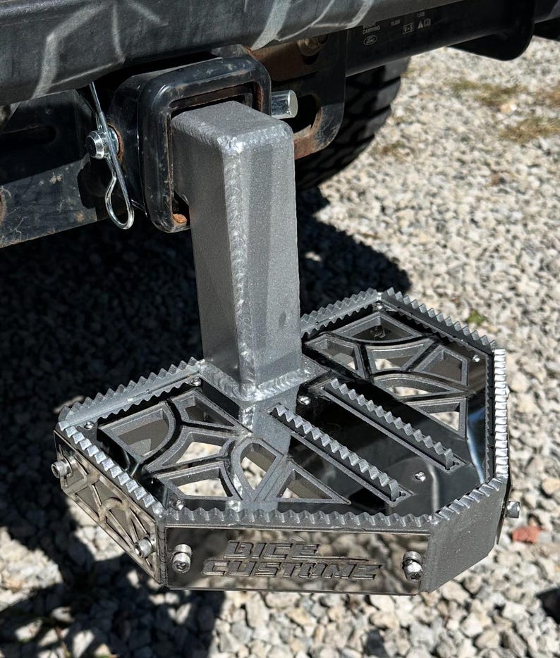 Truck Hitch Step DIY DXF File Download - Etsy