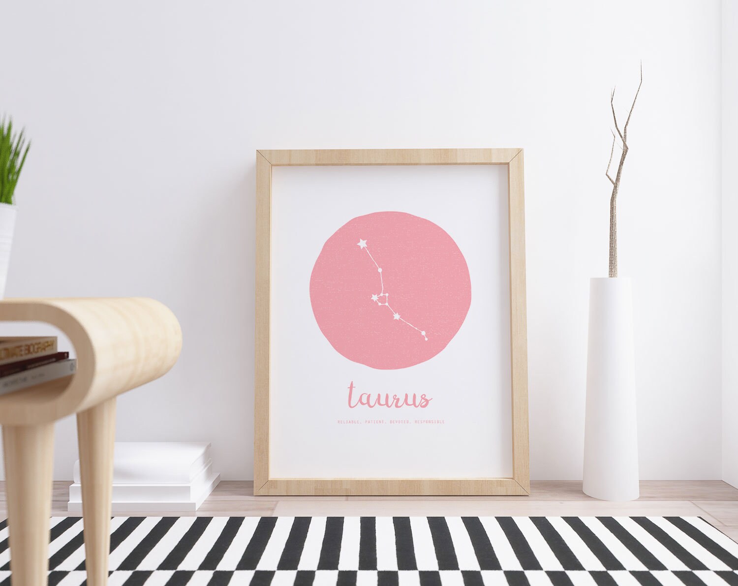 Taurus Constellation Zodiac Print Wall Art Printable for - Etsy