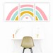 Rainbow Nursery Art Set of 3 Prints Make the Complete Rainbow Poster - Etsy