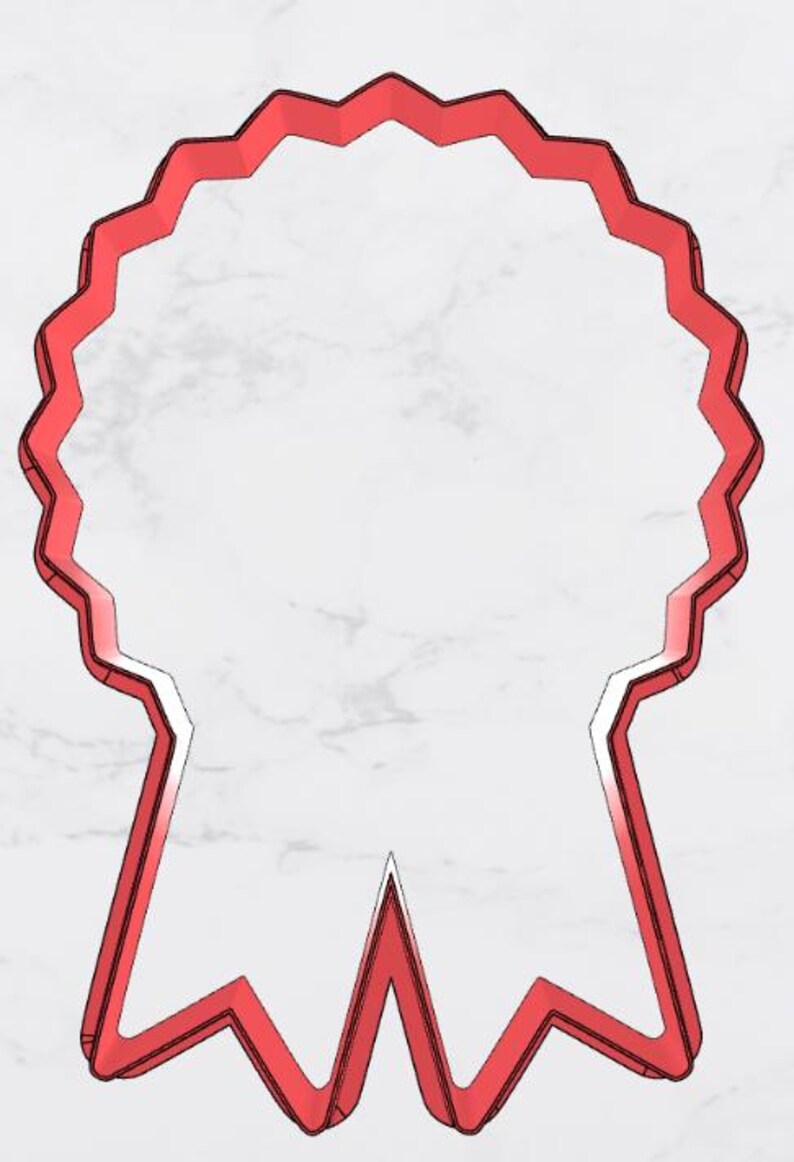 Award Ribbon Cookie Cutter *multiple Sizes* - Etsy