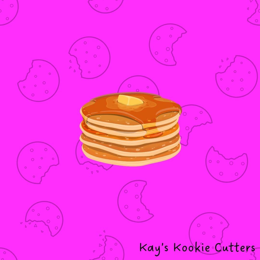 Stack of Pancakes Cookie Cutter *multiple Sizes* - Etsy