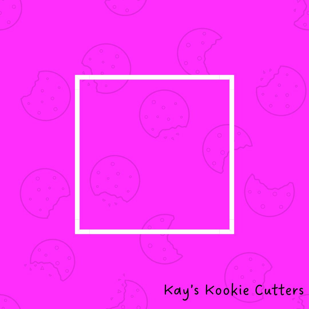 Square Cookie Cutter *multiple Sizes* - Etsy