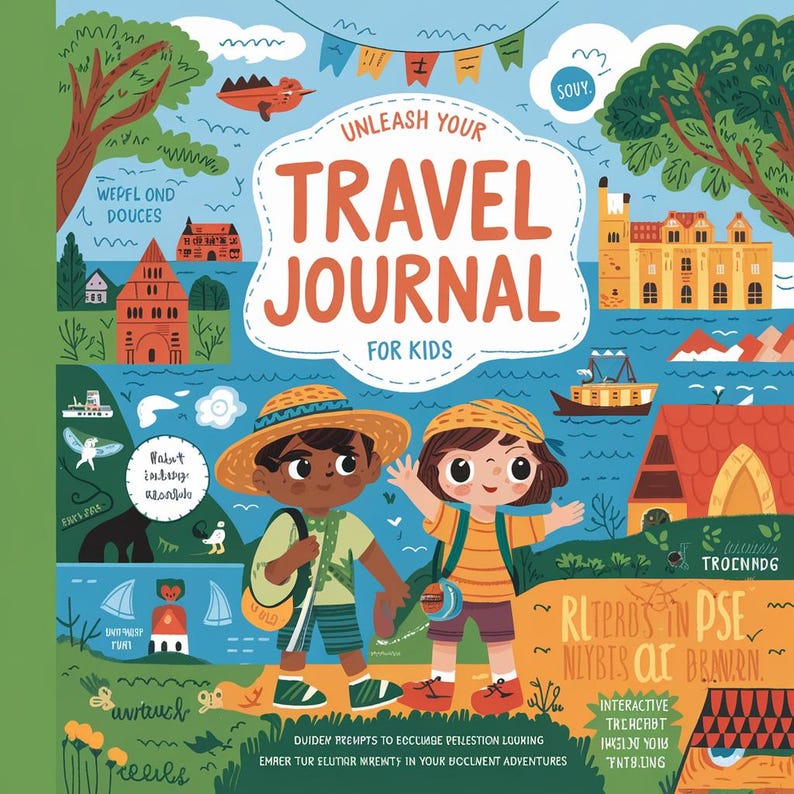 My Adventure Journal: A Magical Travel Diary for Young Explorers - Etsy