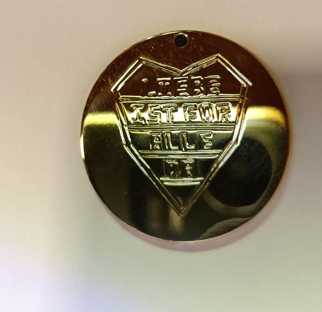 Personal Gift: Rammstein Coin - Etsy