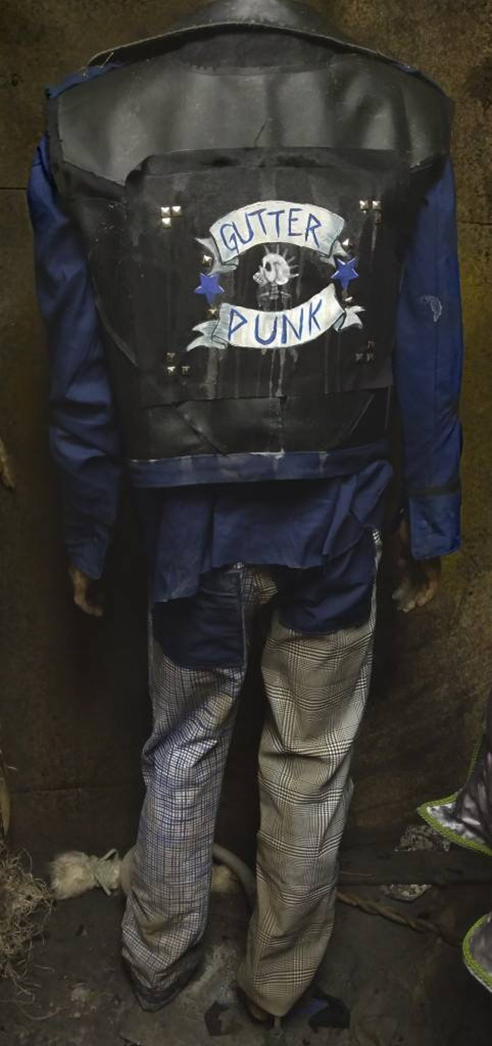 Punk rock clown costume Gutter Punk | Etsy