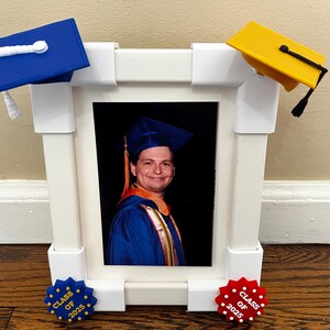 Custom Personalized Graduation Photo Frame - Customized New Grad Gift ...