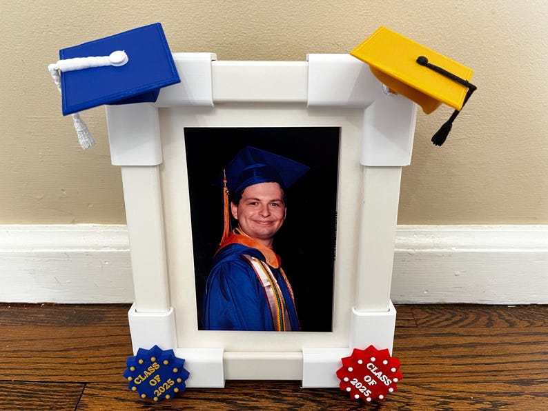Custom Personalized Graduation Photo Frame - Customized New Grad Gift ...