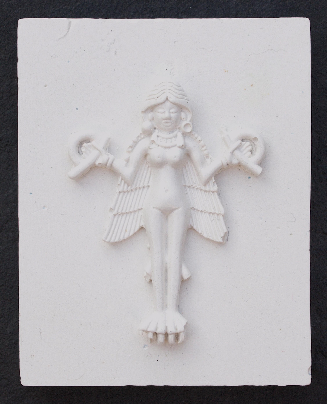Ishtar / Inanna / Ereshkigal Wall Sculpture | Handmade Sumerian ...