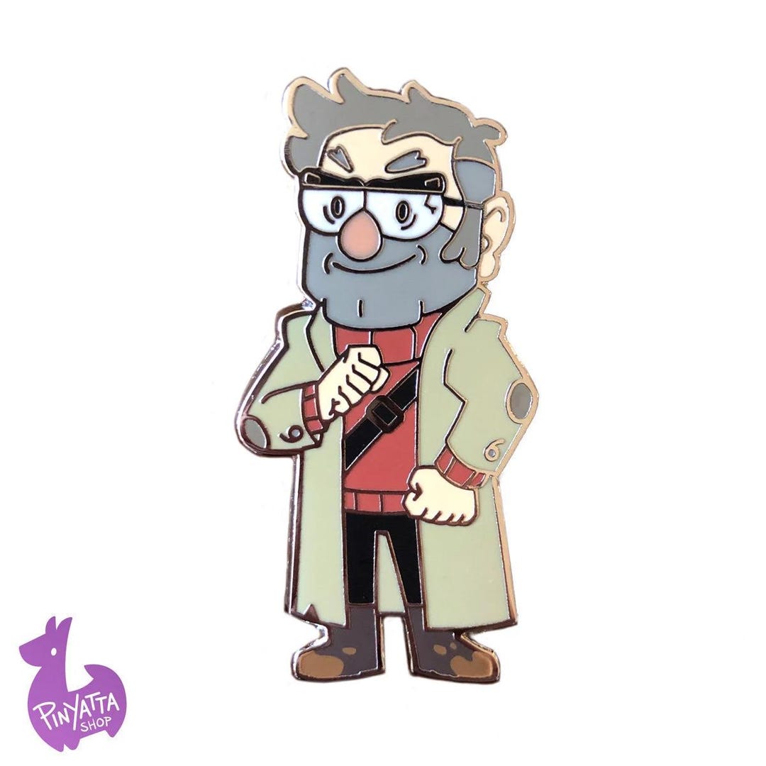 Gravity Falls - Grunkle Ford - 2" Hard Enamel Pin - Etsy