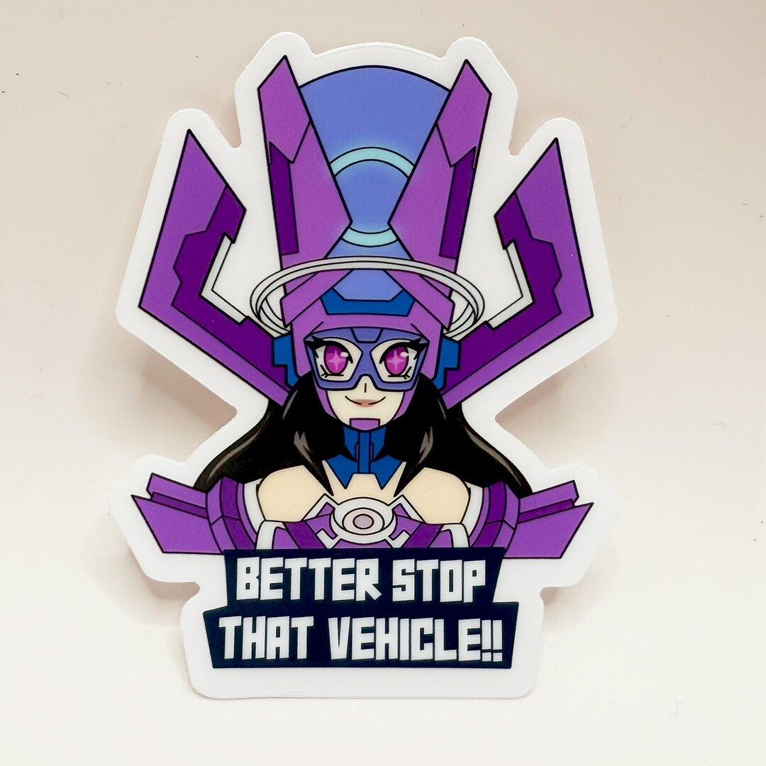 Marvel Rivals - Galacta - Transparent Sticker! - Etsy