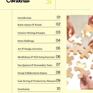 High School Digital Activity Book, High Activity Journal for Teens ...