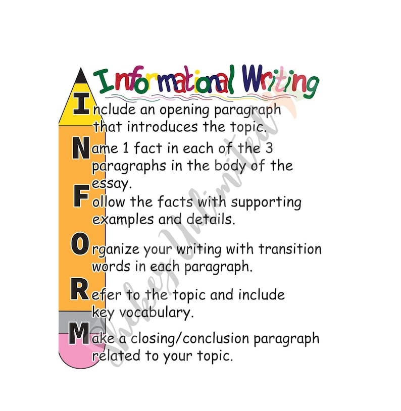 Note Taking Skills Anchor Chart | ELA Classroom Poster for ...