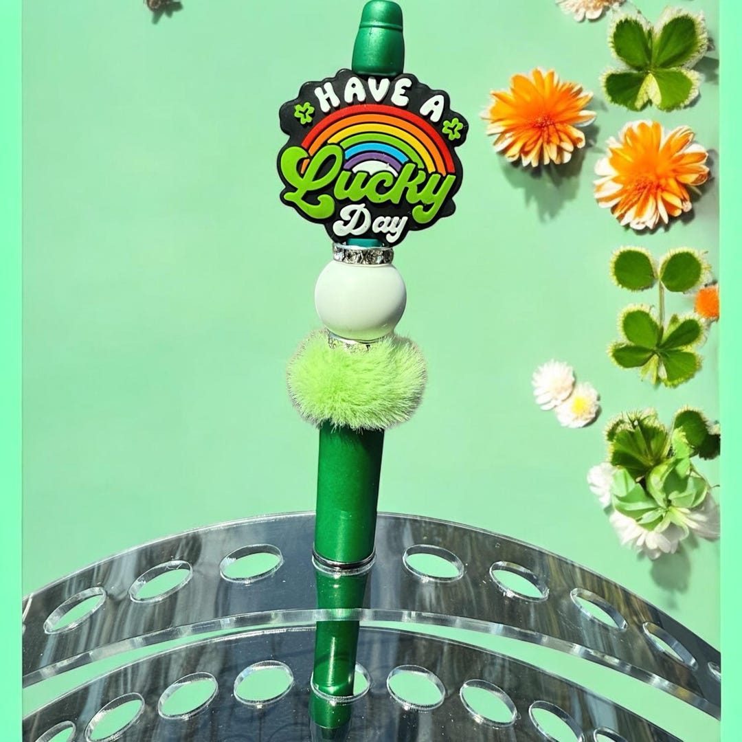 Saint Patrick’s Day Beaded Pens• Celebrating the Luck of the Irish ...
