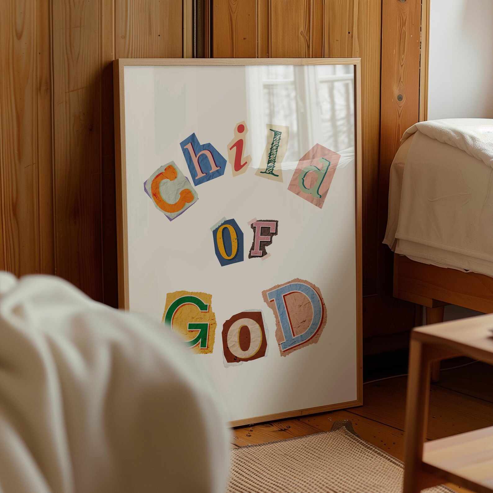 Child of God Christian Print: Bible Verse Wall Art (digital Download 5 ...