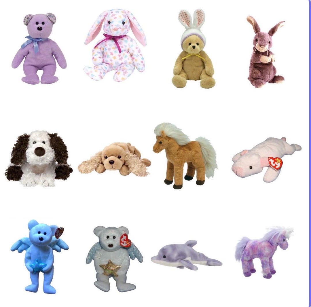 Ty Beanie Babies Springer Springfield Springston Springy Spuds Spunky ...
