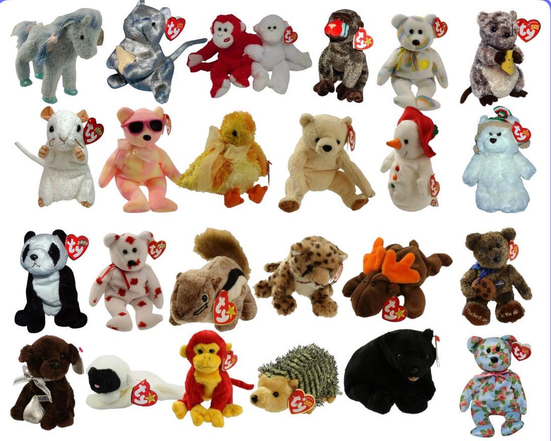 Ty Beanie Babies Charming Chedsar Cheek to Cheek Cheeks Cheery Cheesly ...