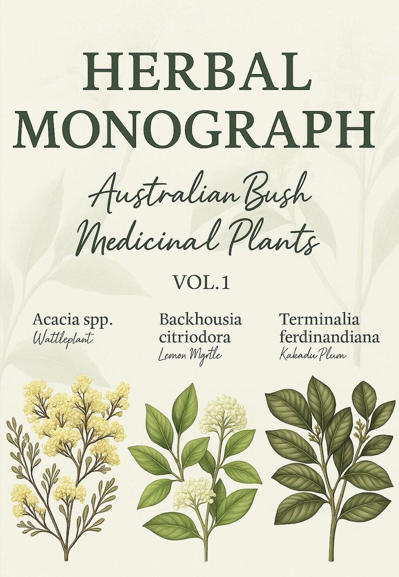 Australian Bush Herbal Monograph | Native Plant Guide PDF | Herbalist Resource | Wildcrafting ...