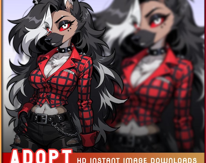 Pokkigirls~ Hellhound - ADOPTABLE - Instant Digital Download ...
