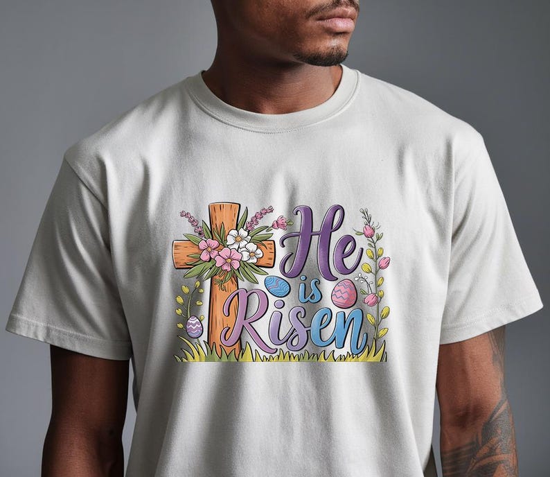 He is Risen Png, He is Risen Png Design, Christian Easter Png, Easter ...
