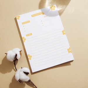 Floral to Do List Printable, Cute Daily Task List Template, PDF, A4,A5 ...