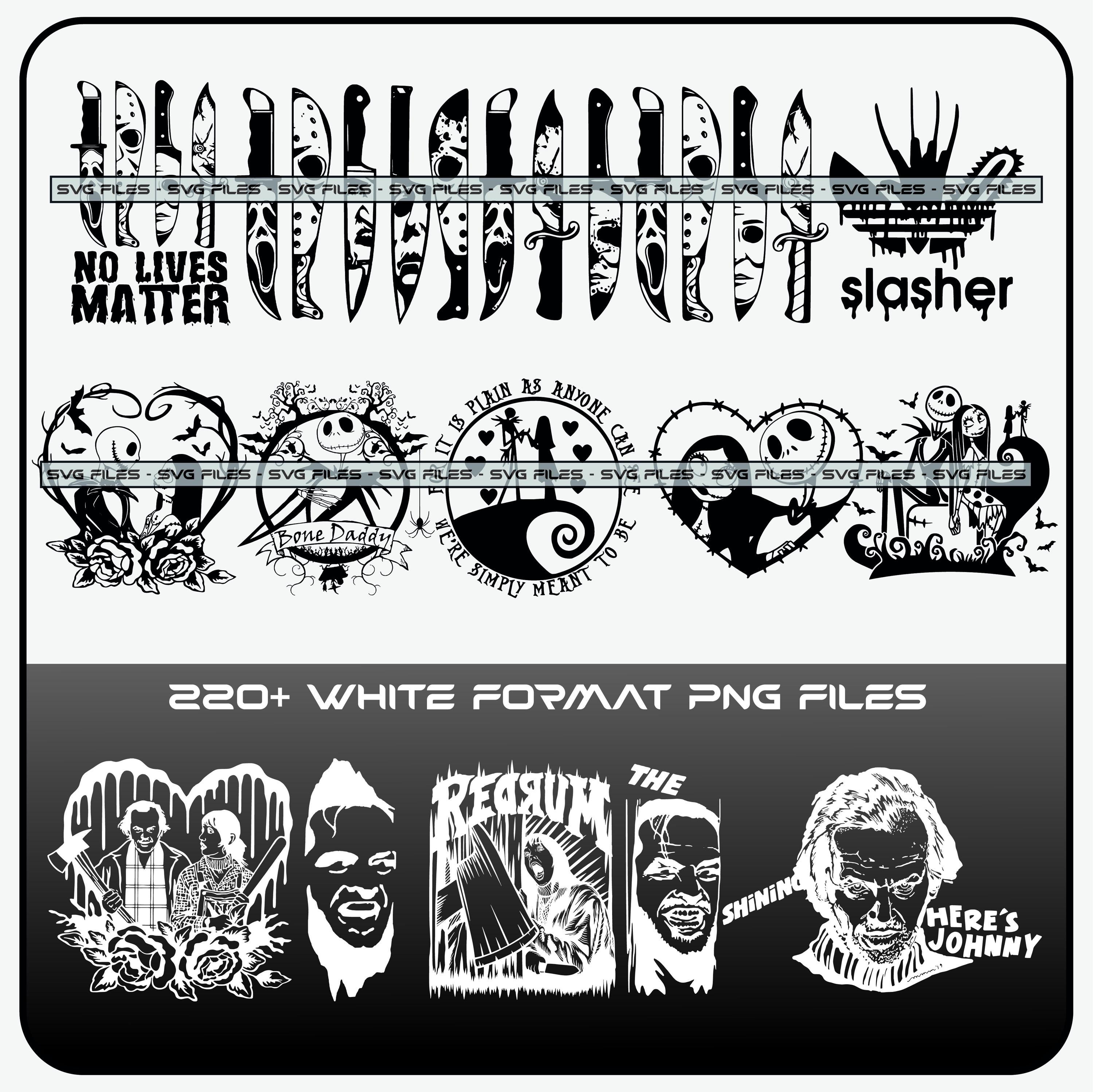 220+ Horror Movie SVG Bundle – Scary Characters, Slasher Icons & Creepy ...
