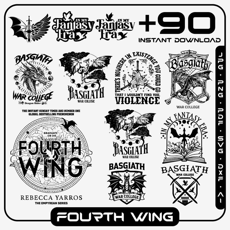 Fourth Wing Cover - Etsy