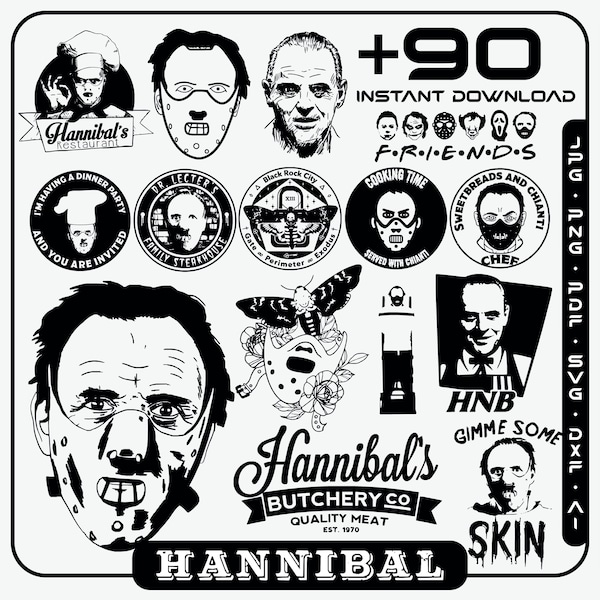 Hannibal Lecter Mask - Etsy